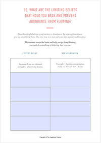 Abundance Journal – The Happiness Planner®
