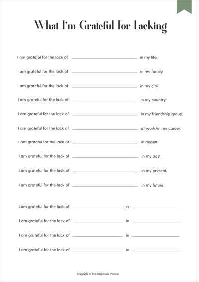 Printables: #Gratitude | The Happiness Planner®