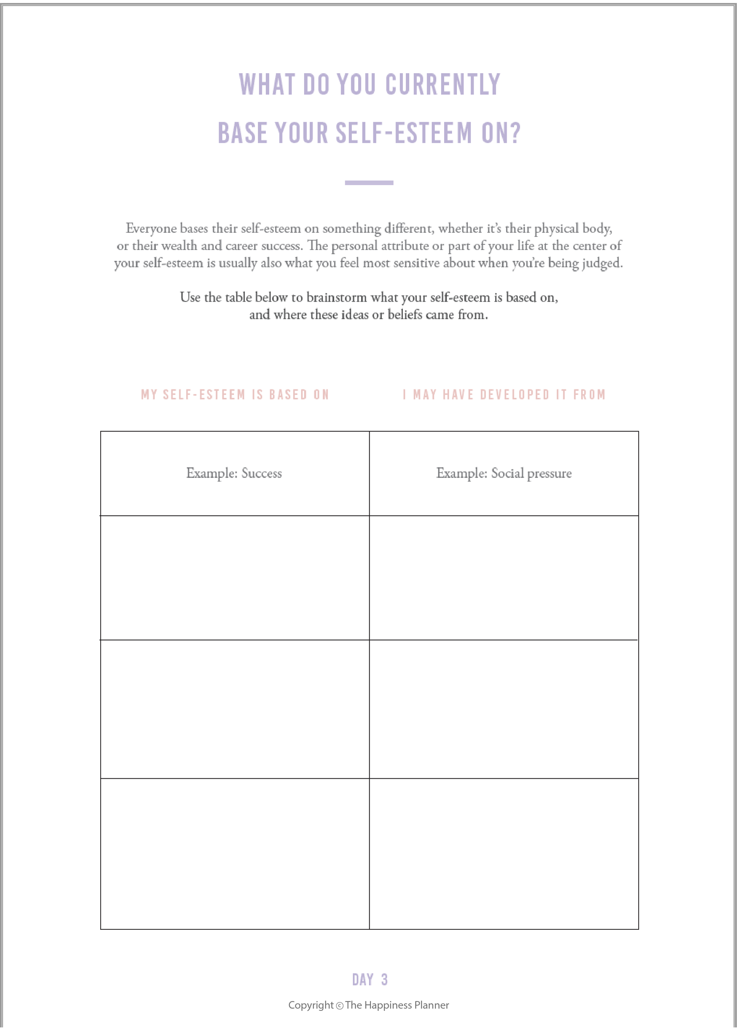 Explore Your Inner World | self-esteem Journal (digital) – The ...