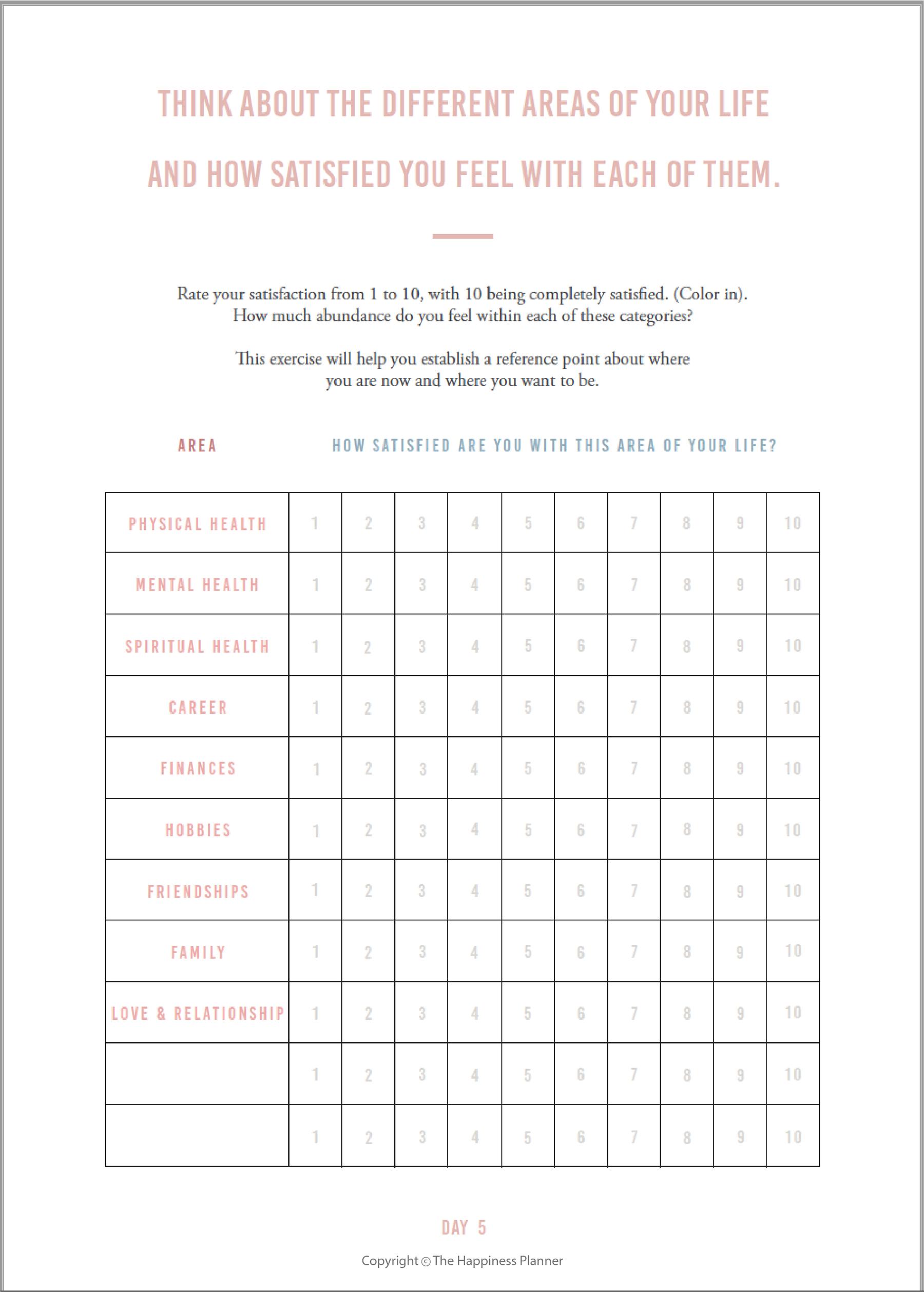 Abundance Journal | The Happiness Planner®