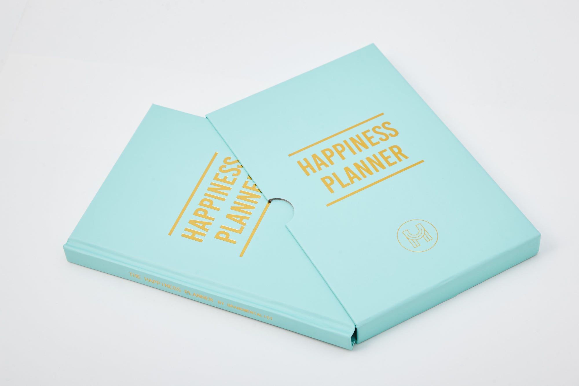 The 100-Day Happiness Planner | Mint & Gold | The Happiness Planner®