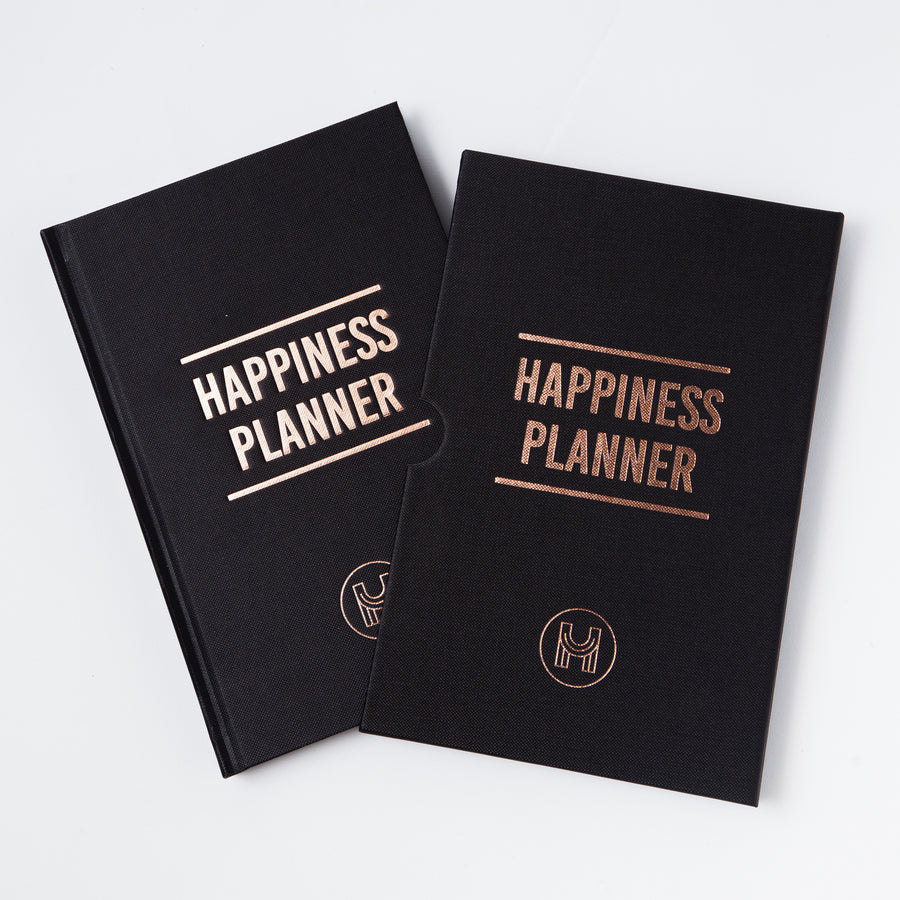 The 100-Day Happiness Planner | Black & Gold | The Happiness Planner®