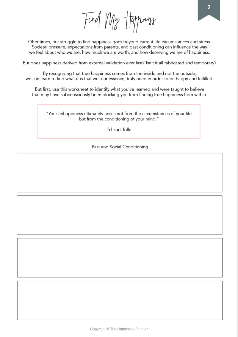 Printables: #Happiness – The Happiness Planner®