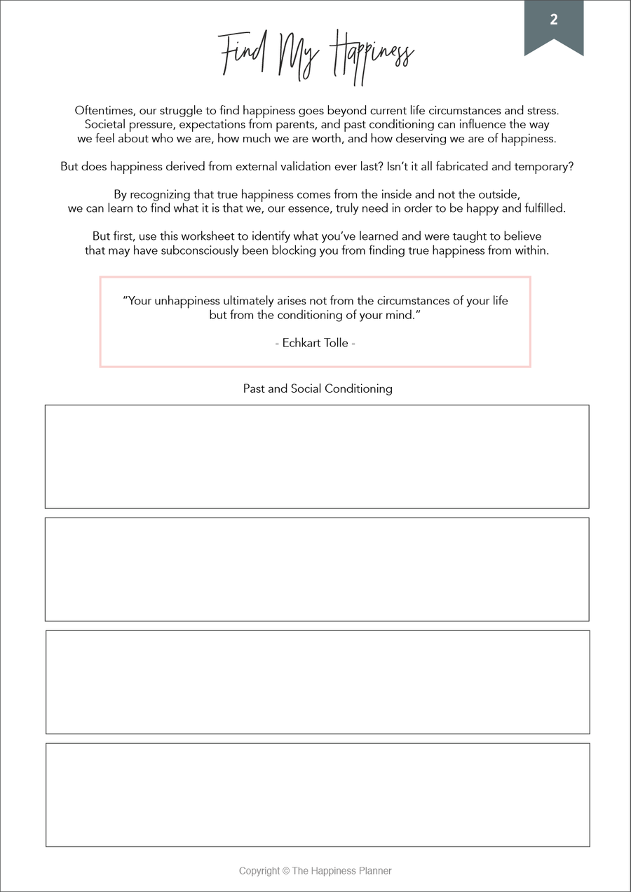 Printables: #Happiness – The Happiness Planner®