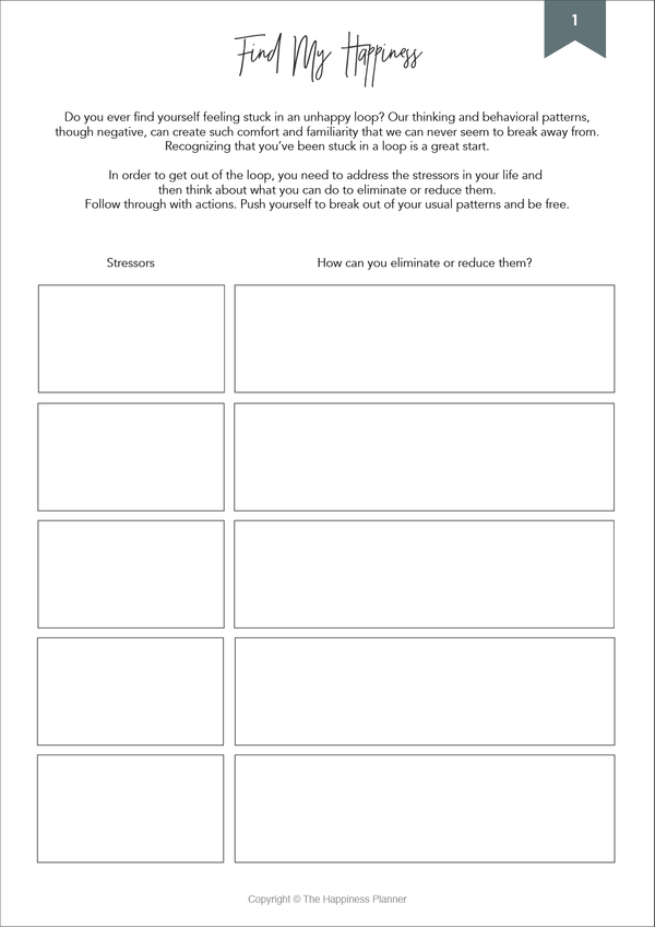 Printables: #Happiness – The Happiness Planner®