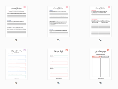 Personal Development, Wellness, CBT Printables and Worksheets | The ...