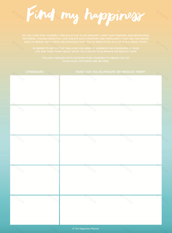 Premium Printables: #Happiness – The Happiness Planner®