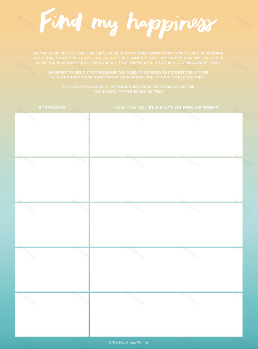 Premium Printables: #Happiness – The Happiness Planner®