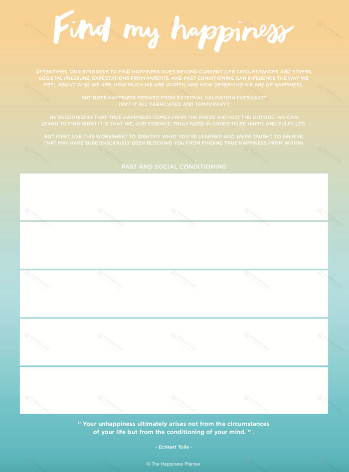 Premium Printables: #Happiness – The Happiness Planner®