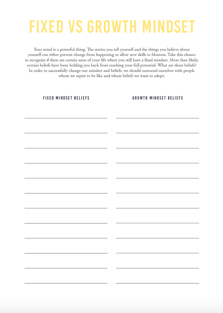Growth Mindset Journal – The Happiness Planner®