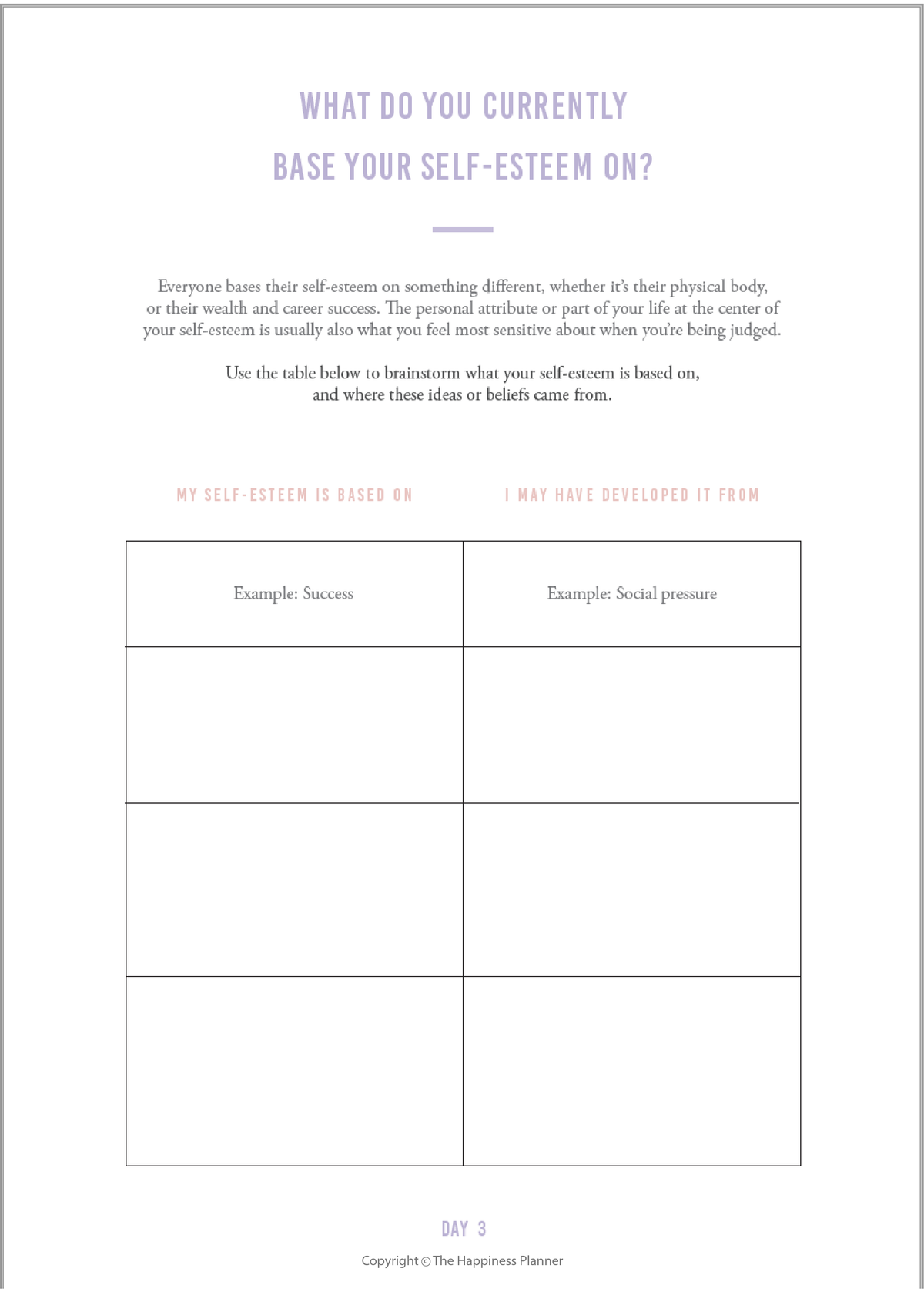 Explore Your Inner World | Guided Journals Set III | The Happiness Planner®
