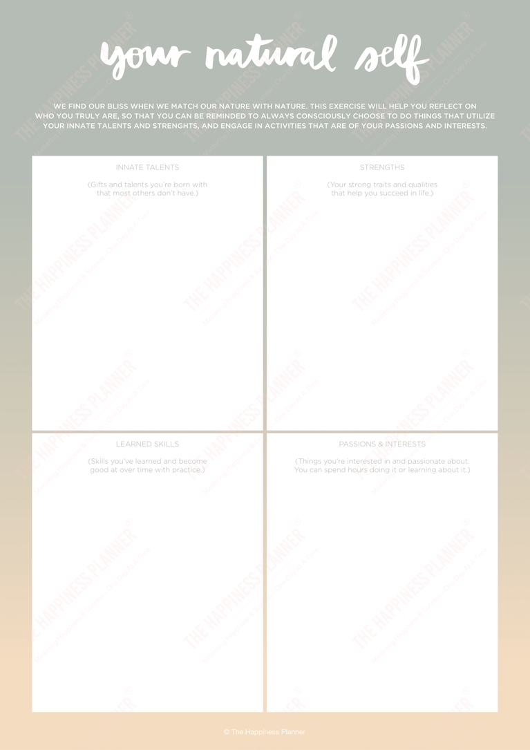 Premium Printables: #SelfAwareness – The Happiness Planner®